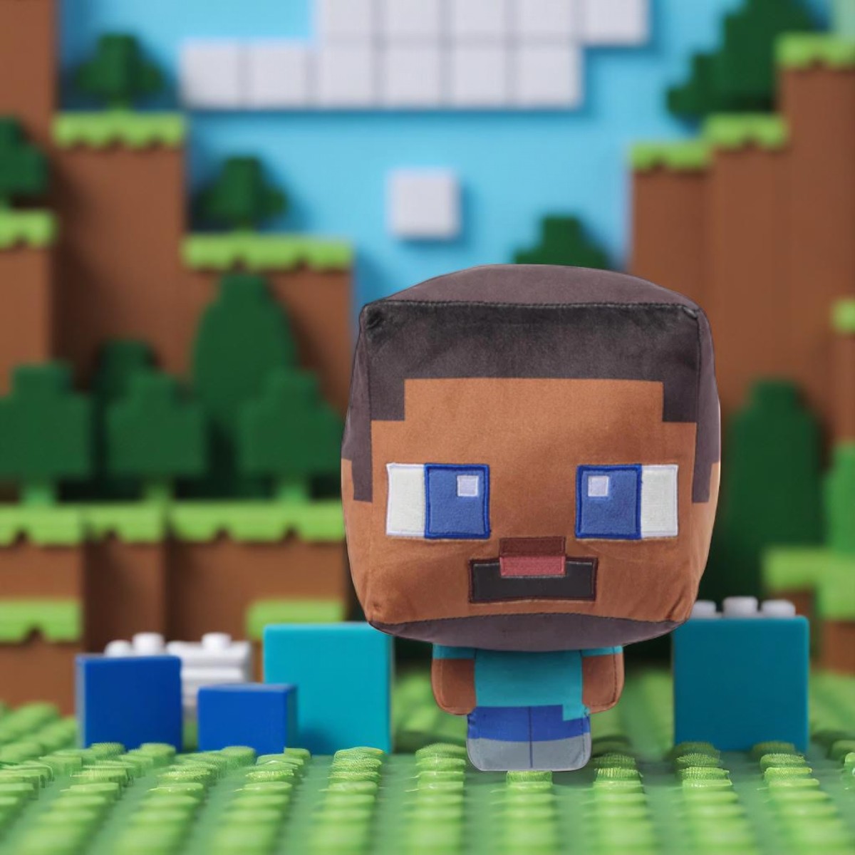 Pelúcia Minecraft Steve Gamer Fofo Original Miniso Miniso Shop