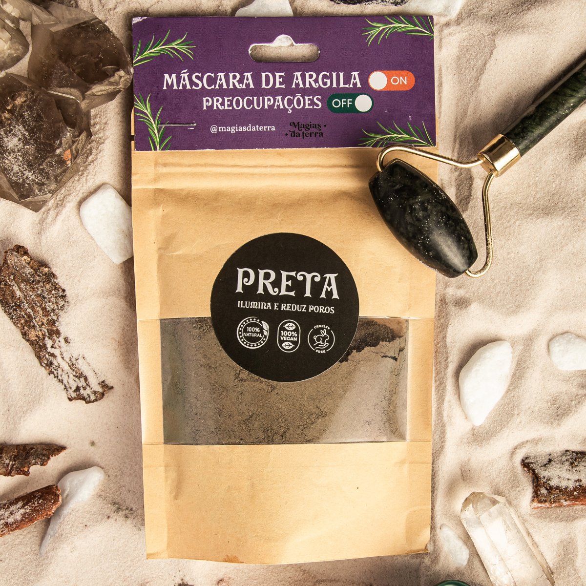 Argila Natural Skin Care Todas as Cores (Preço Sugerido de Venda: R$15 ...