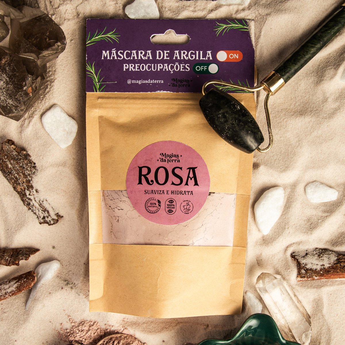 Argila Natural Skin Care Todas as Cores (Preço Sugerido de Venda: R$15 ...