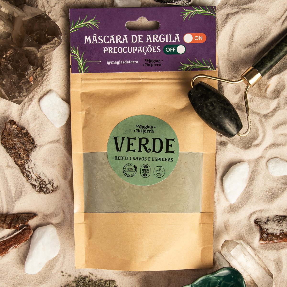 Argila Natural Skin Care Todas as Cores (Preço Sugerido de Venda: R$15 ...