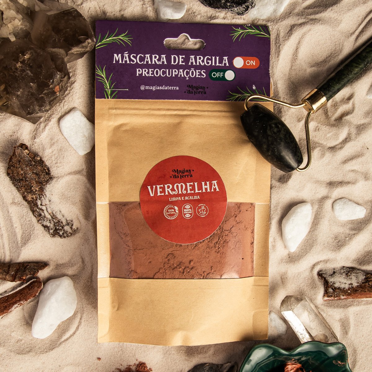 Argila Natural Skin Care Todas as Cores (Preço Sugerido de Venda: R$15 ...