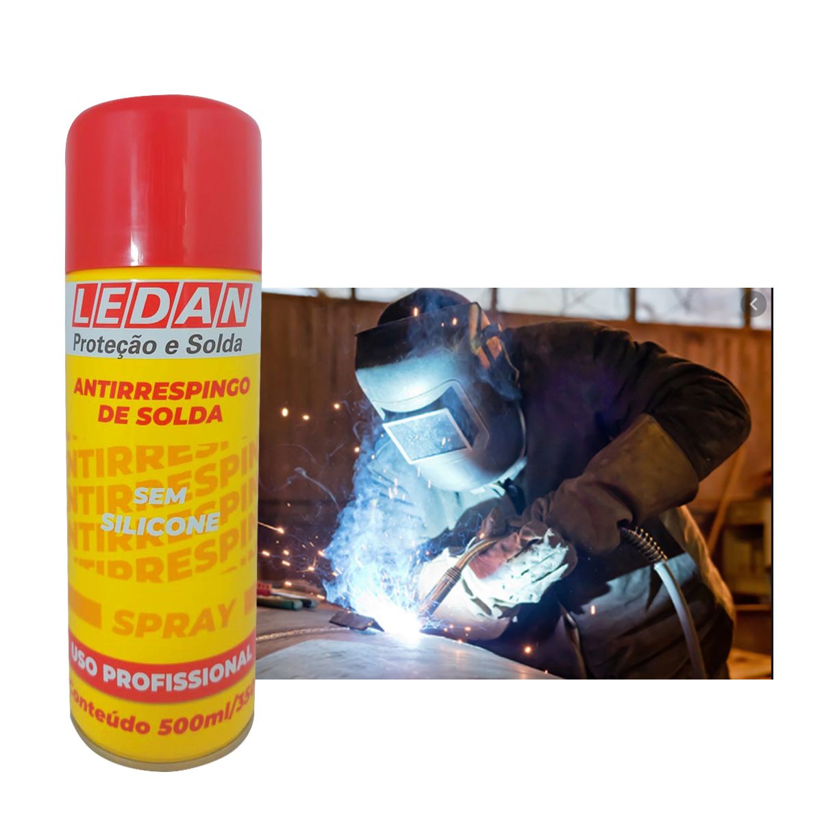Anti Respingo de Solda 350g Sem Silicone 500ml Ledan - Utilidades ...