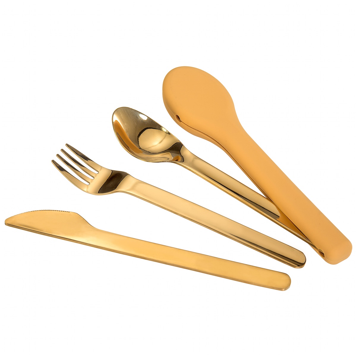 Conjunto de Talheres Inox com Bag de Silicone - Personalizável - Can.u ...