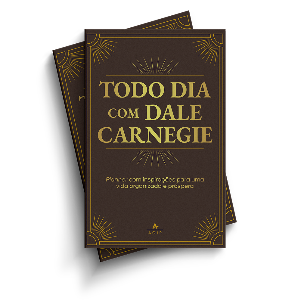 Todo dia com Dale Carnegie - Planner - Loja Editora Agir - Editora Agir