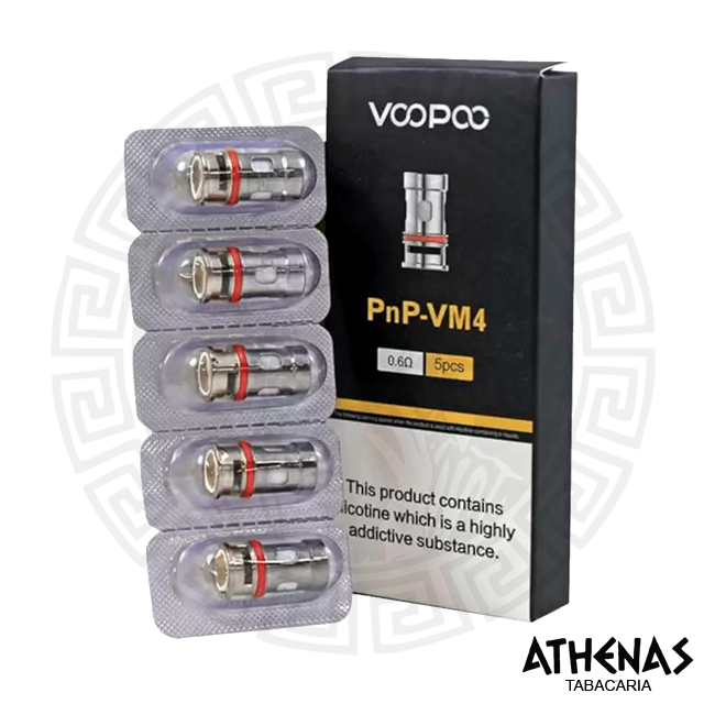 COIL - VOOPOO - PNP-VM4 0.6 (1 UN) - Athenas Presentes