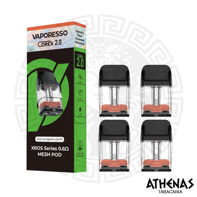 COIL - VAPORESSO - XROS 0.6 3ML (1 UN) - Athenas Presentes