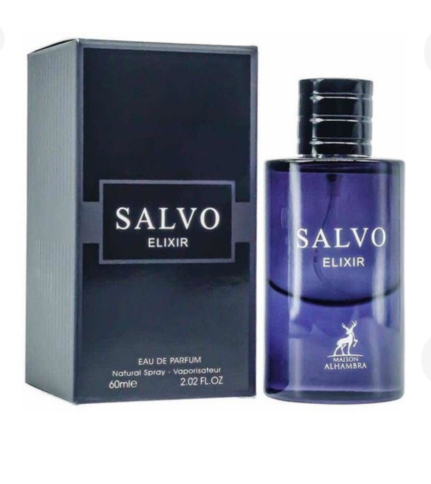 Perfume Arabe SALVO ELIXIR 60ml - Musa Parfum Cosméticos