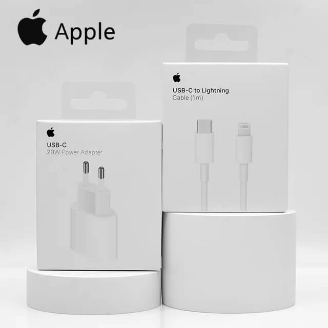 Original Apple Carregador iPhone 12, iPhone 12 mini, iPhone 12 Pro e ...