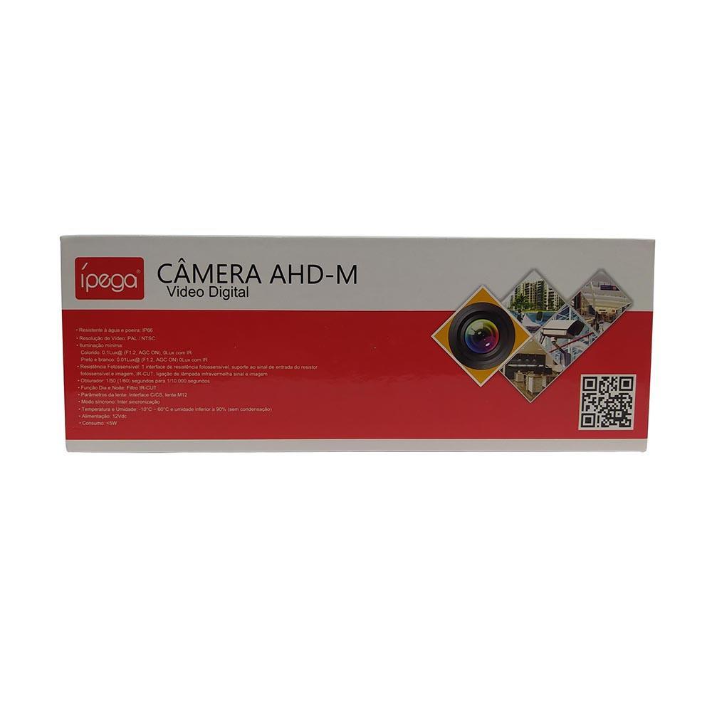 Câmera De Segurança AHD-M Ípega Kp-Ca151 com 720 Pixels, Lente de 3.6mm ...
