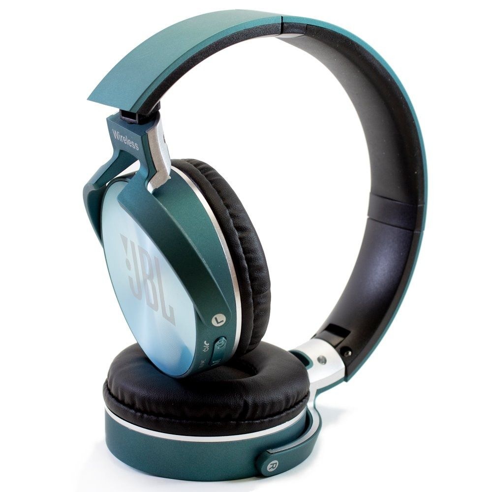 Fone De Ouvido EVEREST JB950 Headphone Wireless FM e MP3 - Verde - HMS ...