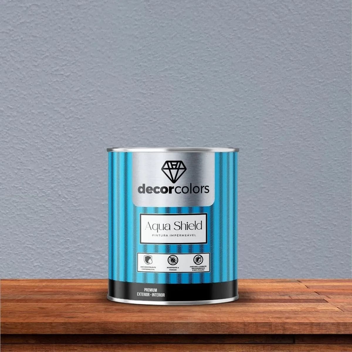Tinta Impermeável Aqua Shield Decor Colors Zeus 3,6 Litros - Decor ...