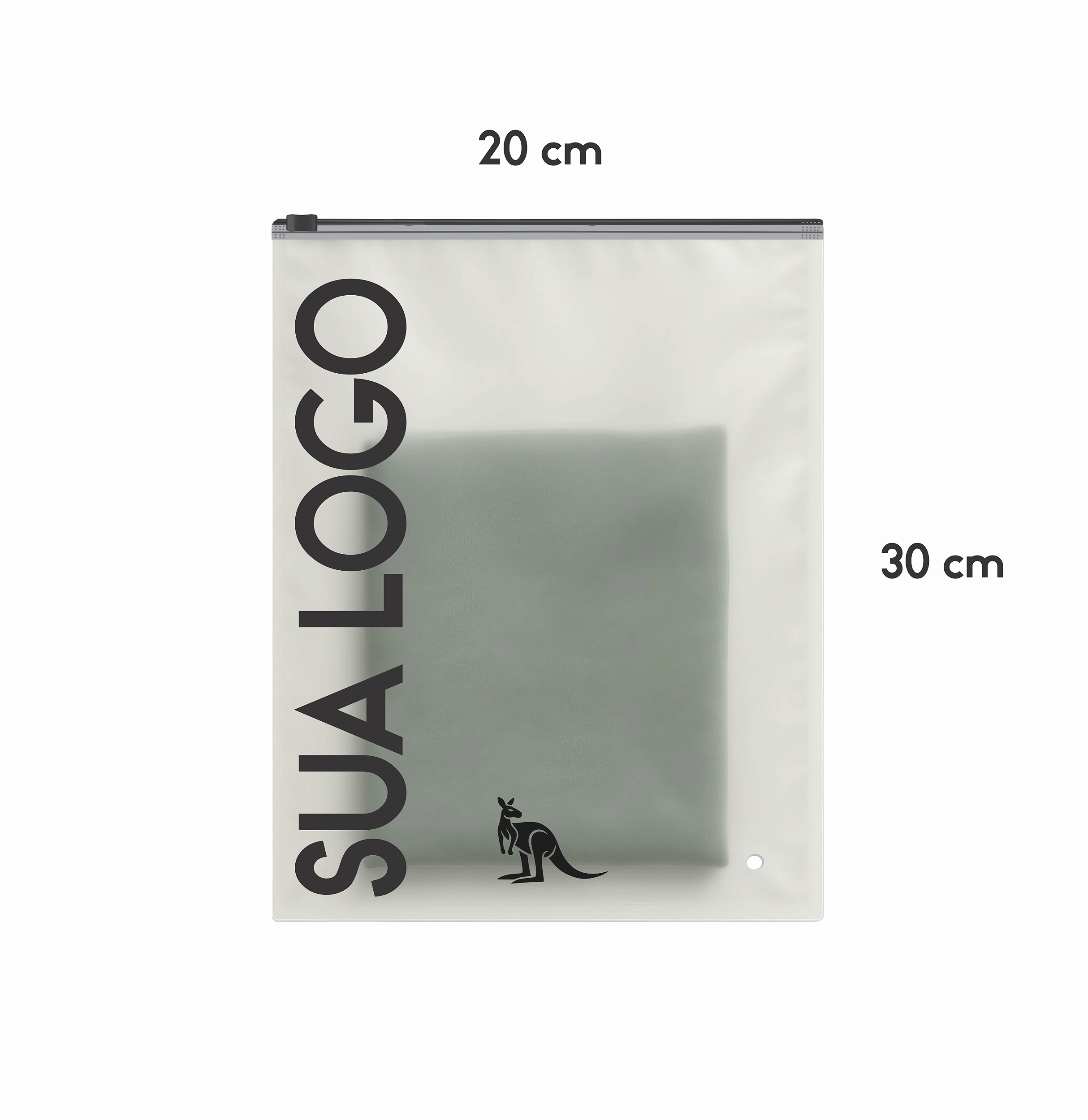 Saco ziplock 20x30 Personalizado - Icompack Embalagens
