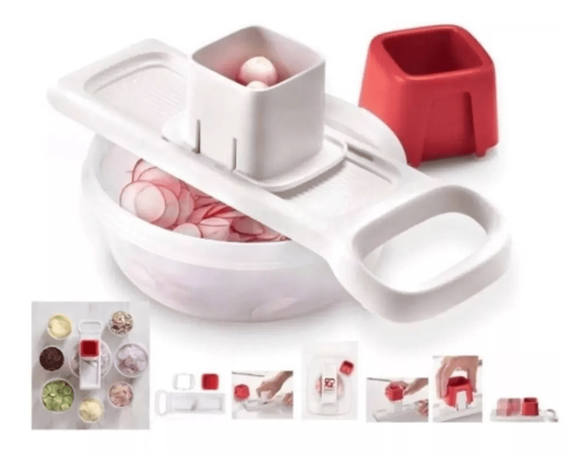 Tupperware Super Chef Mini Fatiador Vermelho - Utensílios Brasil ...