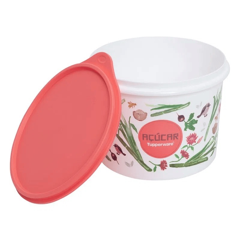 Tupperware Tupper Caixa 1,4kg Açúcar Floral - Utensílios Brasil ...