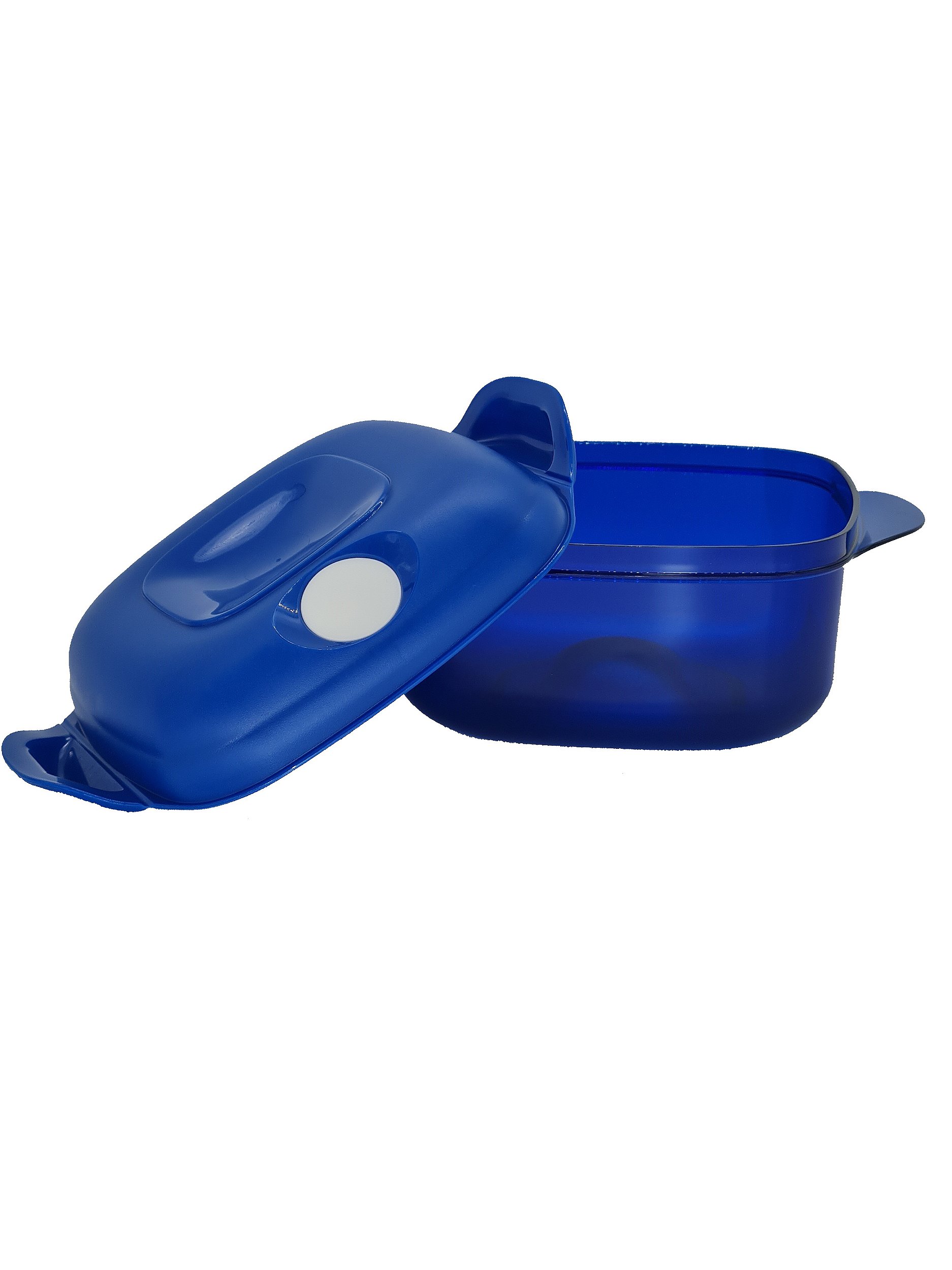 Tupperware Cristal Pop Quadrada 1,2L Azul - Utensílios Brasil ...