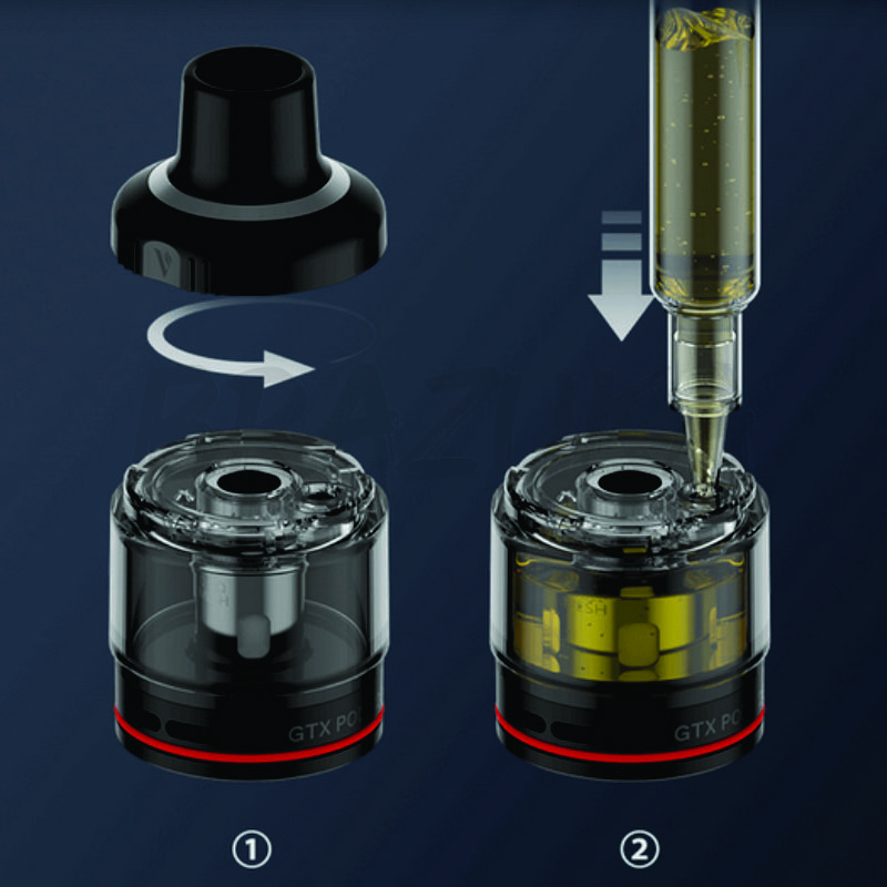 Tanque vaporesso GTX go40 e Gtx go80 - Pod 22 / 26 - Elitebraza.com