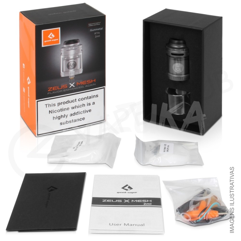 ATOMIZADOR GEEKVAPE ZEUS X MESH RTA Z X 2 - Elitebraza.com