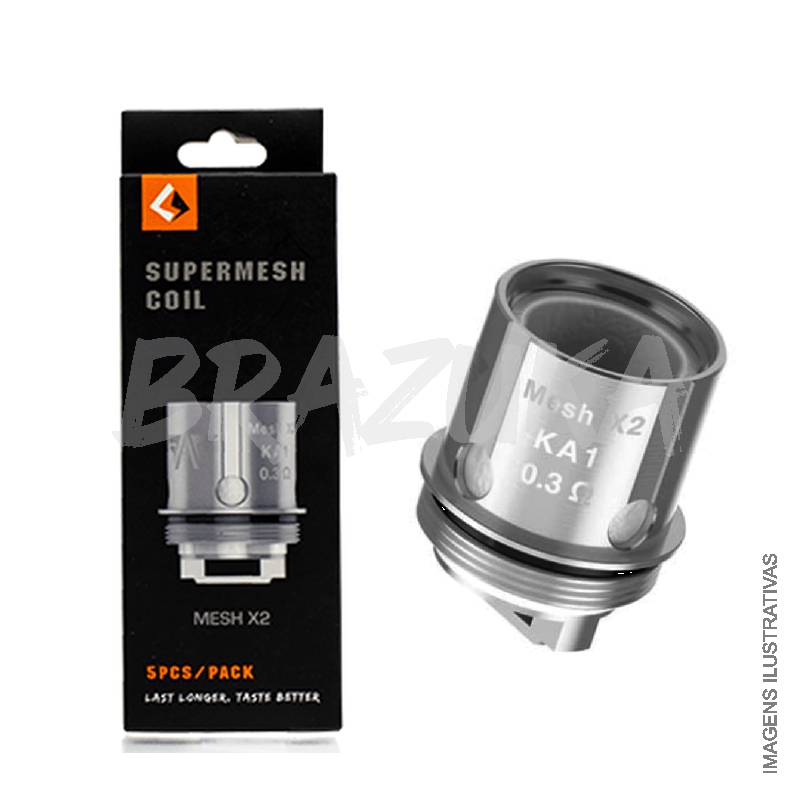 COIL SUPER MESH X1 X2 RESISTENCIA GEEKVAPE - Elitebraza.com