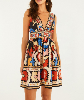 Vestido Curto Antuérpia - Farm - SCARPE FARGOS