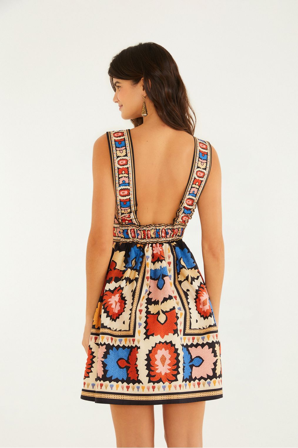 Vestido Curto Antuérpia - Farm - SCARPE FARGOS