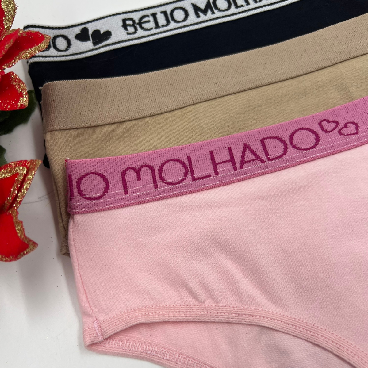 kit Tangão Personal Básico 3 peças - Jerdis Moda Íntima