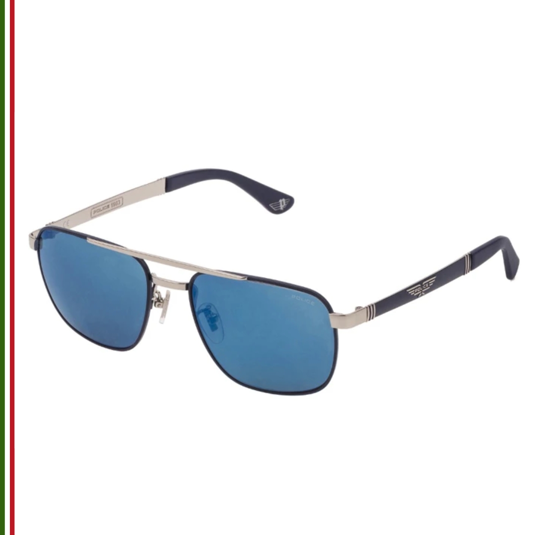 Police Origins 3 SPL890 55[]17 COL.F94B - Evolve Óculos
