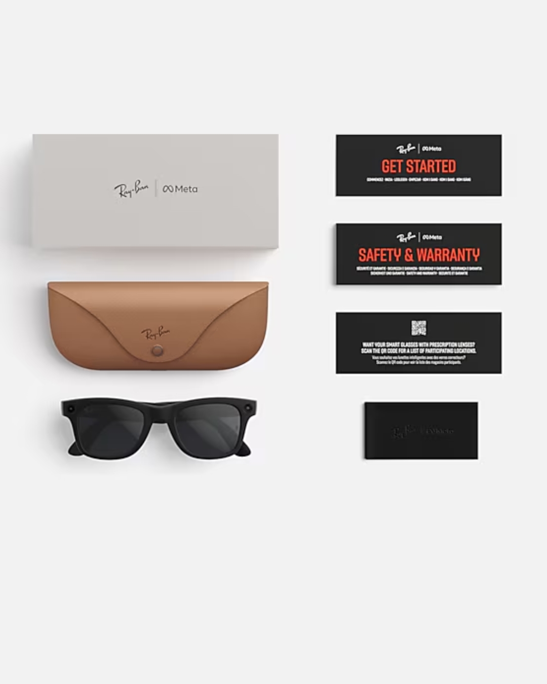 Ray Ban Meta Wayfarer Azul Brilhante Transitions Azul RW4012 6628MF53 ...