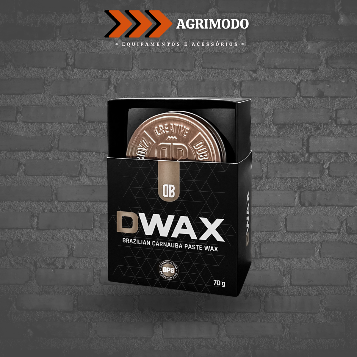 DWAX - CERA EM PASTA DE CARNAÚBA 70G DUB BOYZ - Agrimodo