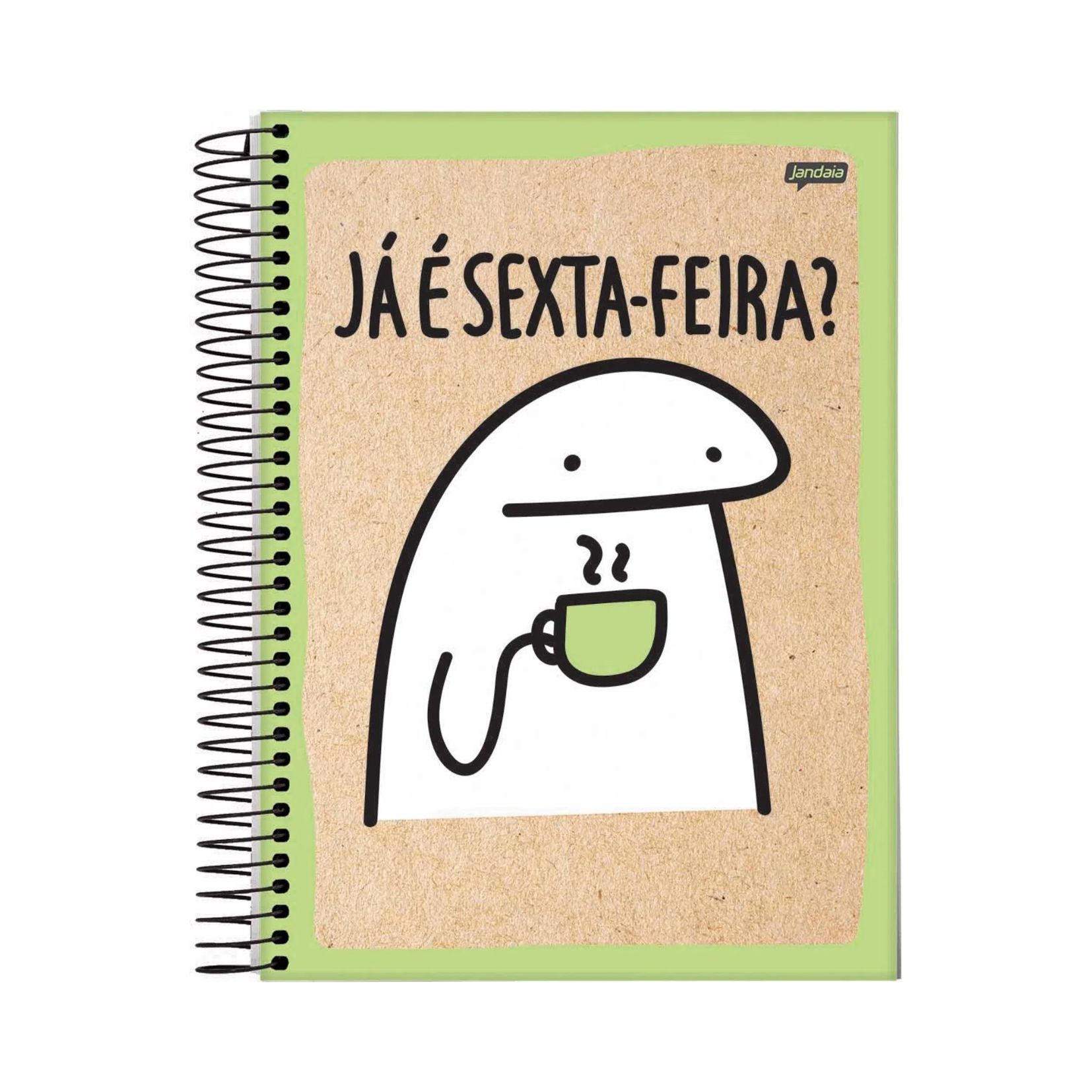 CADERNO UNIVERSITARIO 1 MATERIA JANDAIA FLORK 80 FOLHAS - annapapelaria ...