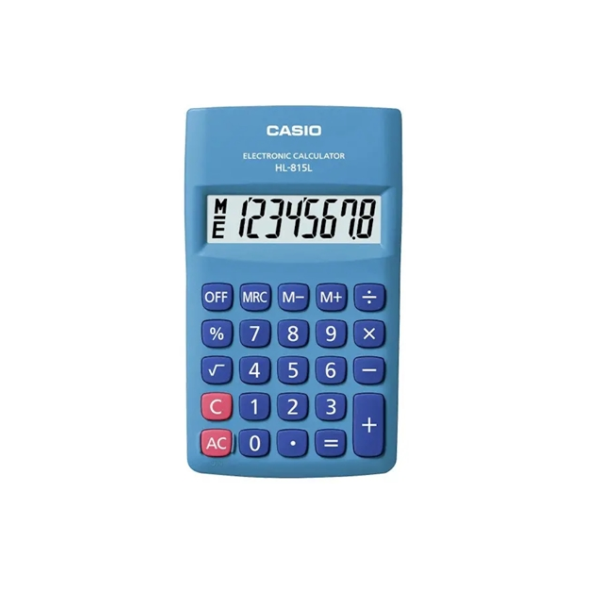 CALCULADORA ELETRONICA CASIO HL-815L 8 DIGITOS - annapapelaria.com.br