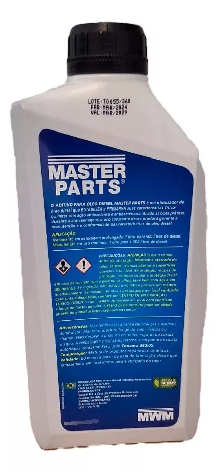 Aditivo Estabilizador Diesel 1l - Original Mwm - Loja da RSUL Energia ...