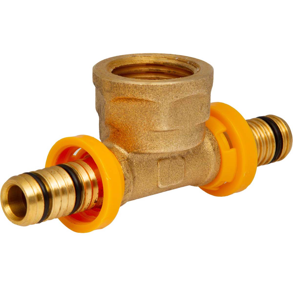 Tee Multicamadas PEX GÁS 16mm x 1/2"(F) x 16mm - Multicamadas - Tubos e ...