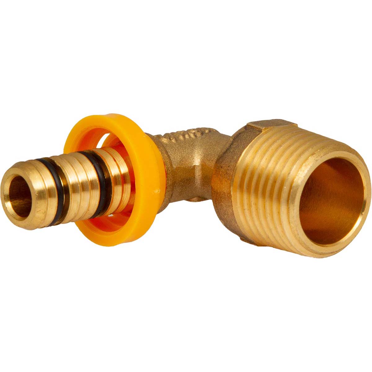 Cotovelo Multicamadas PEX GÁS 16mm x 1/2" (Caixa 10 Unidades ...