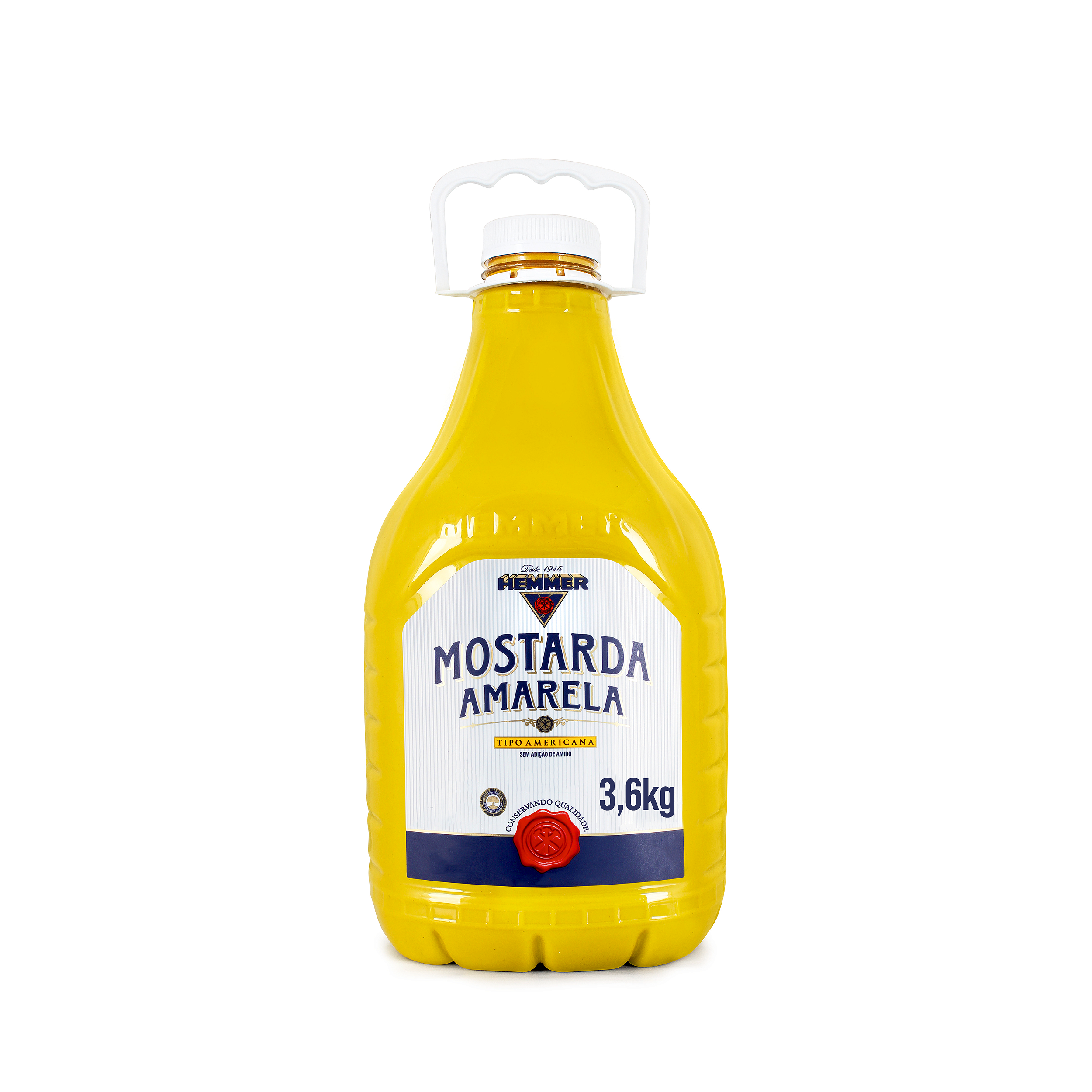 MOSTARDA AMARELA HEMMER 3600G - Emporio Hemmer