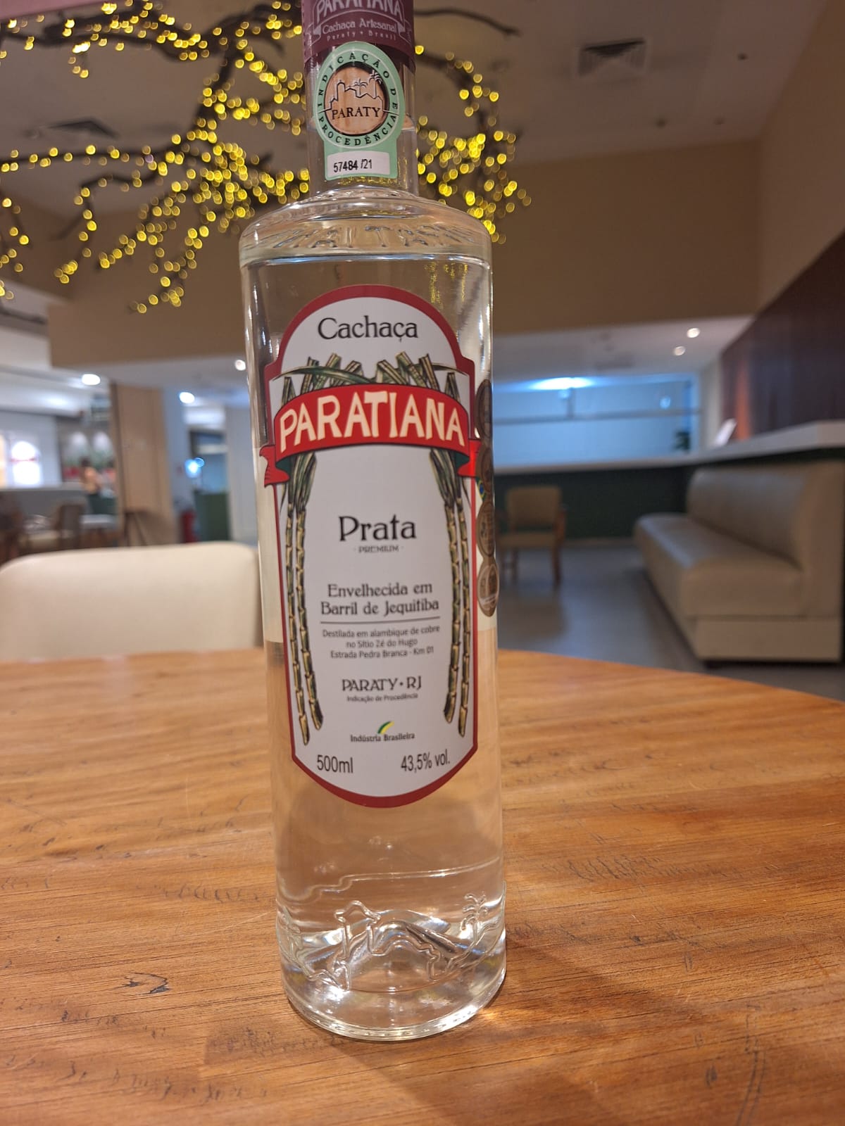 CACHAÇA PRATA JEQUITIBA PARATIANA 500ML - Santo Pedaço Licores ...