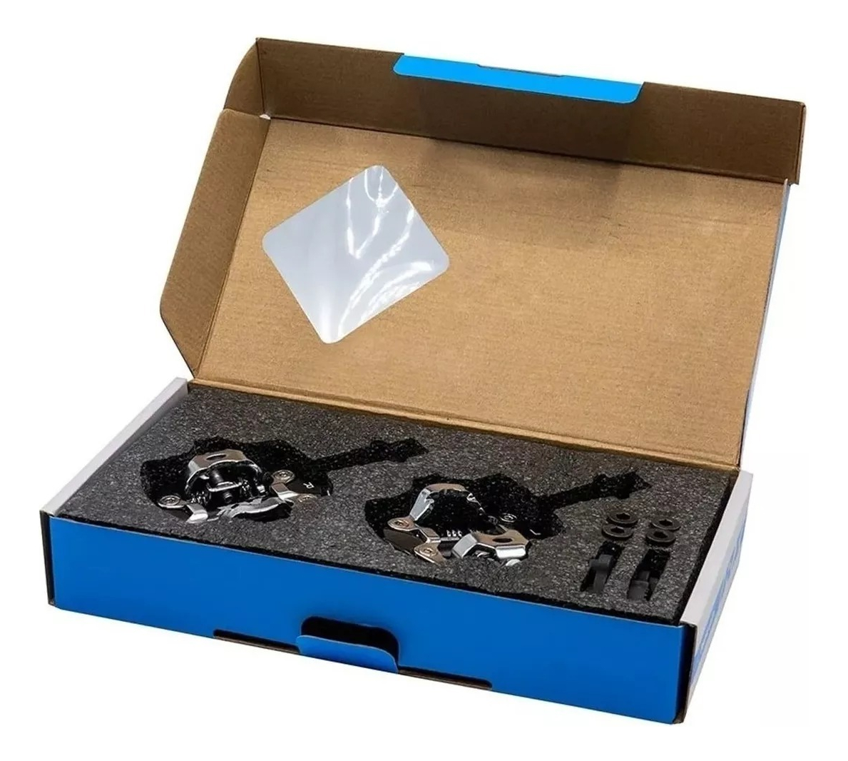 Pedal Clip Mtb Alumínio Rolamentos Selados Bike C/ Taquinho - JPX BIKE DISTRIBUIDORA LTDA