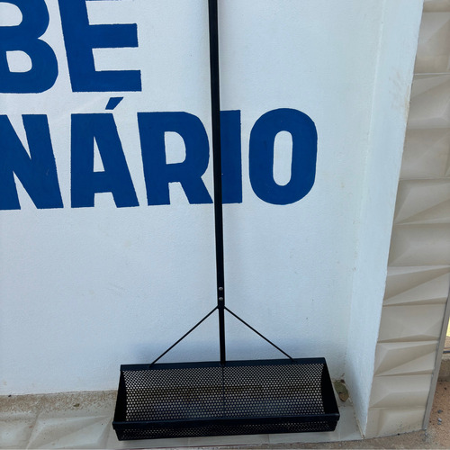 Rodo Peneira Para Quadra De Beach Tennis Rastelo Areia - Metal Arte