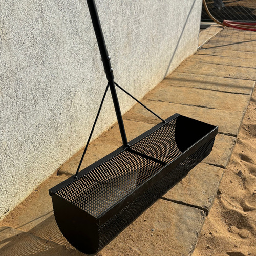 Rodo Peneira Para Quadra De Beach Tennis Rastelo Areia - Metal Arte