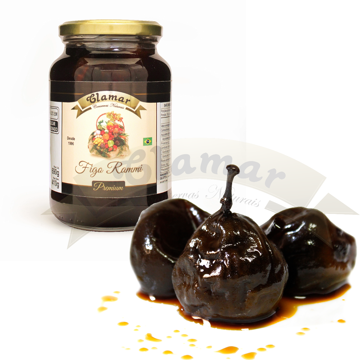 Figo Rammi Clamar Artesanal 690g com calda caramelizada - Clamar ...