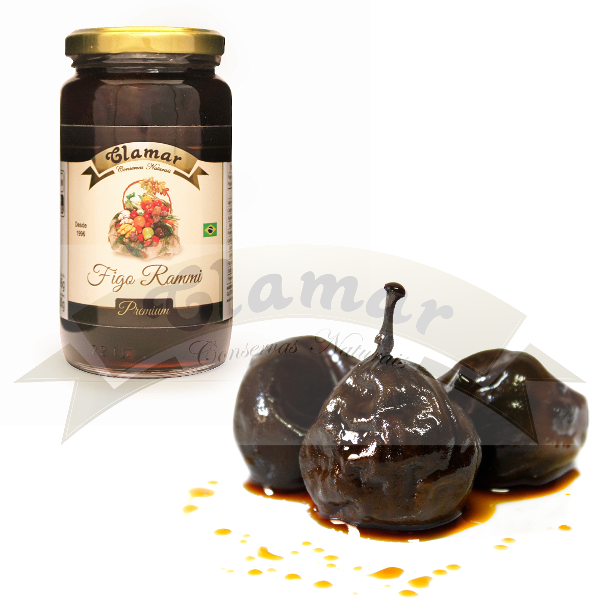 Figo Rammi Clamar Artesanal 406g com calda caramelizada - Clamar ...