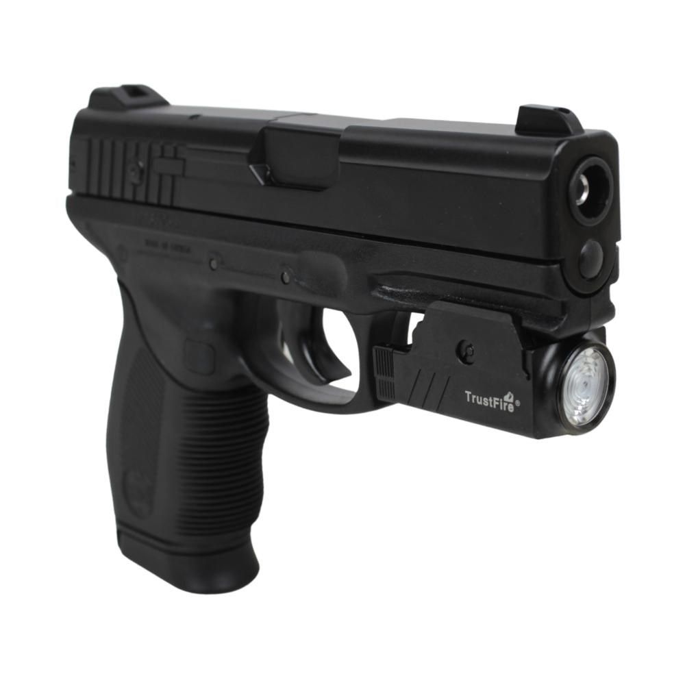 Lanterna Tática Recarregável Trustfire GM23 800 Lúmens Trilho 22mm - T ...