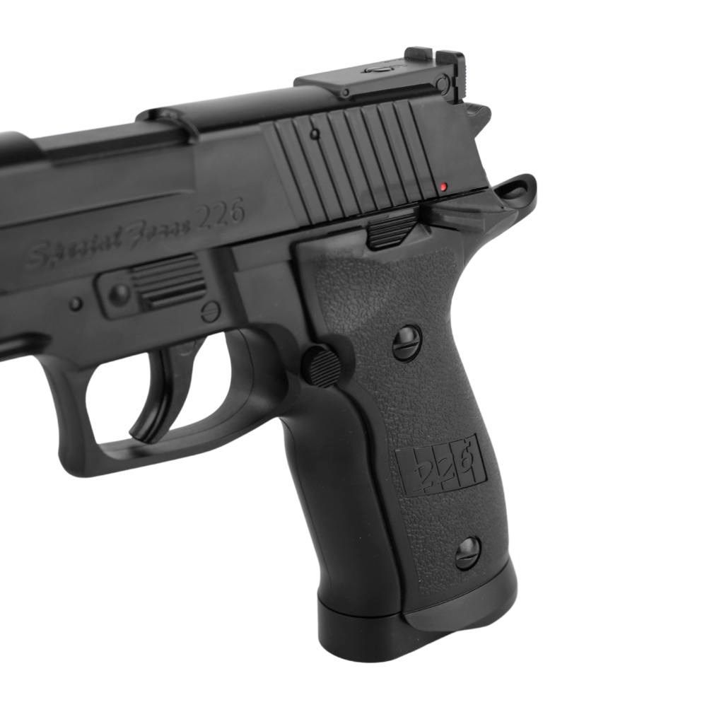 Pistola De Pressão Airgun Co2 P226 X-4 Special Force GNBB Polímero 4 ...