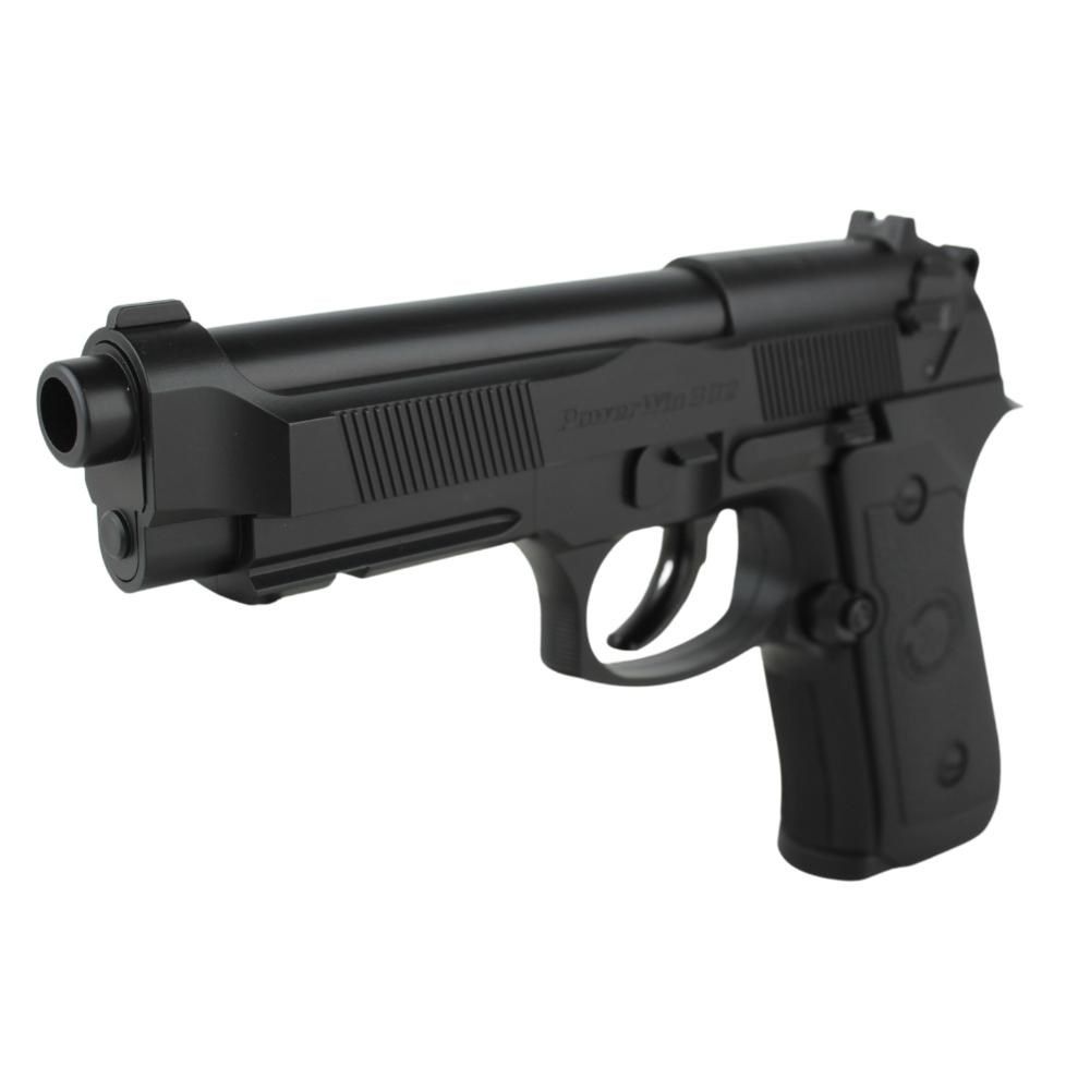 Pistola De Pressão Airgun Co2 M92 GNBB Power Win 302 Polímero 4.5mm ...