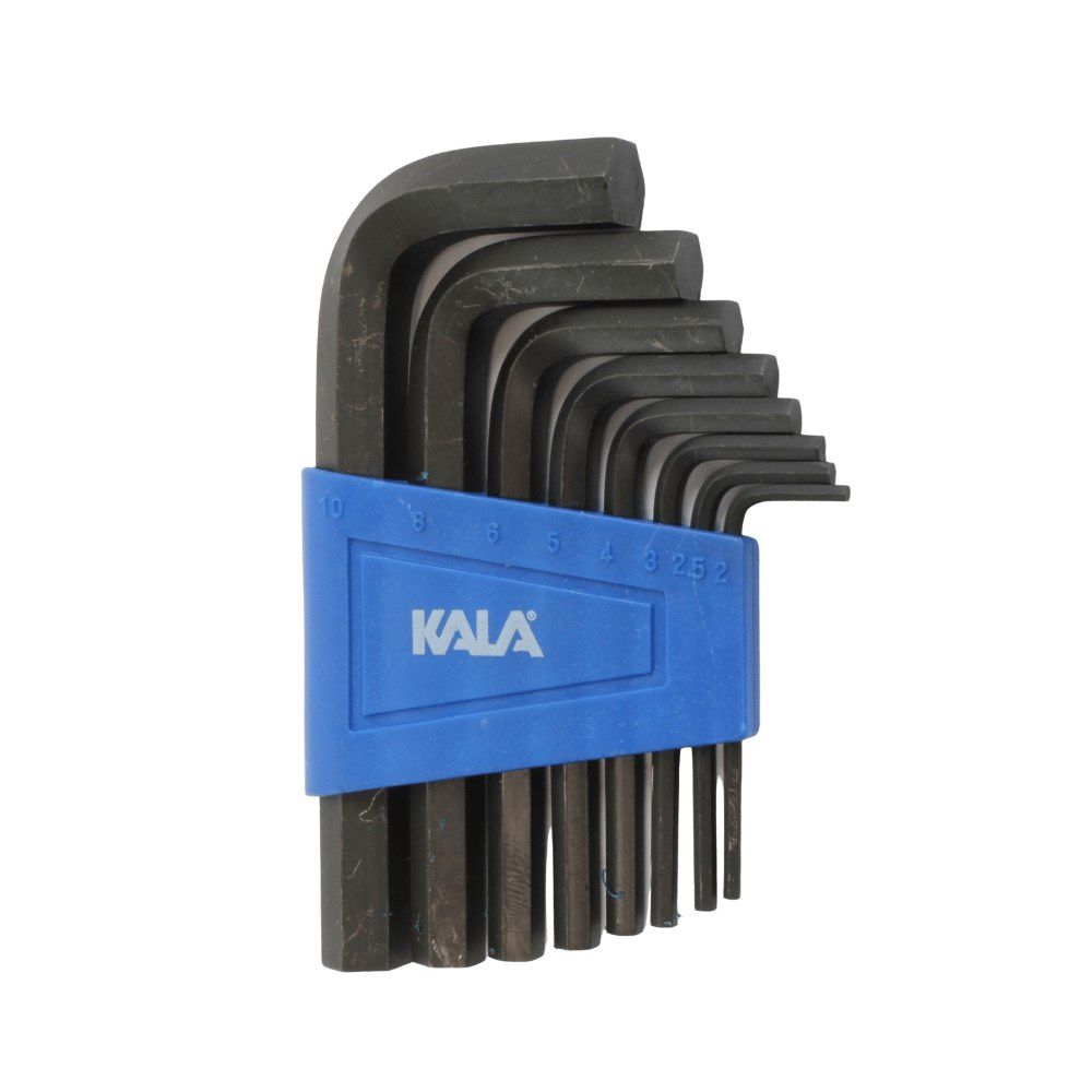 Jogo de Chave Hexagonal 2 a 10mm 8 pc - Kala - Dispropil: Tiro ...