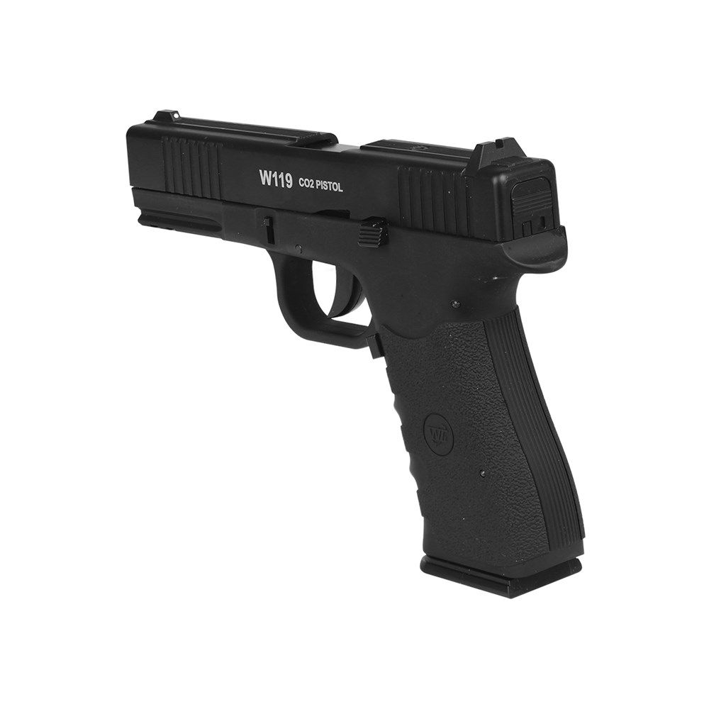 Pistola Airsoft CO2 Win Gun W119 Semi-metal - Rossi - Dispropil: Tiro ...