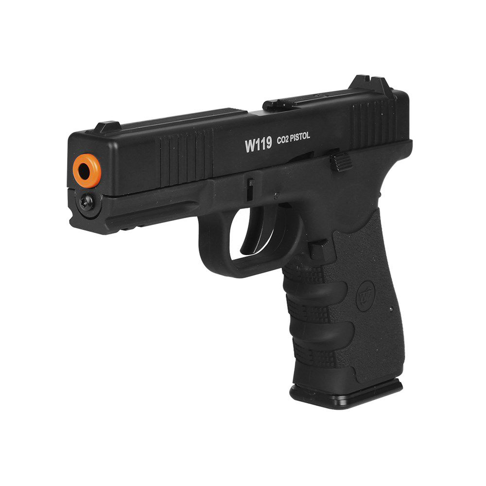 Pistola Airsoft CO2 Win Gun W119 Semi-metal - Rossi - Dispropil: Tiro ...