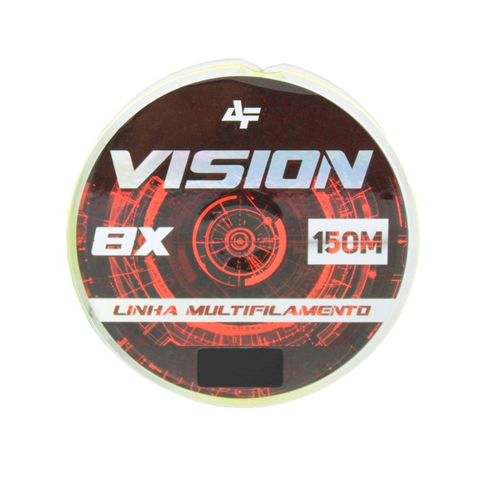Linha Multifilamento Vision 8 Fios Amarelo Fluorescente 150m - Albatroz - Dispropil: Tiro ...