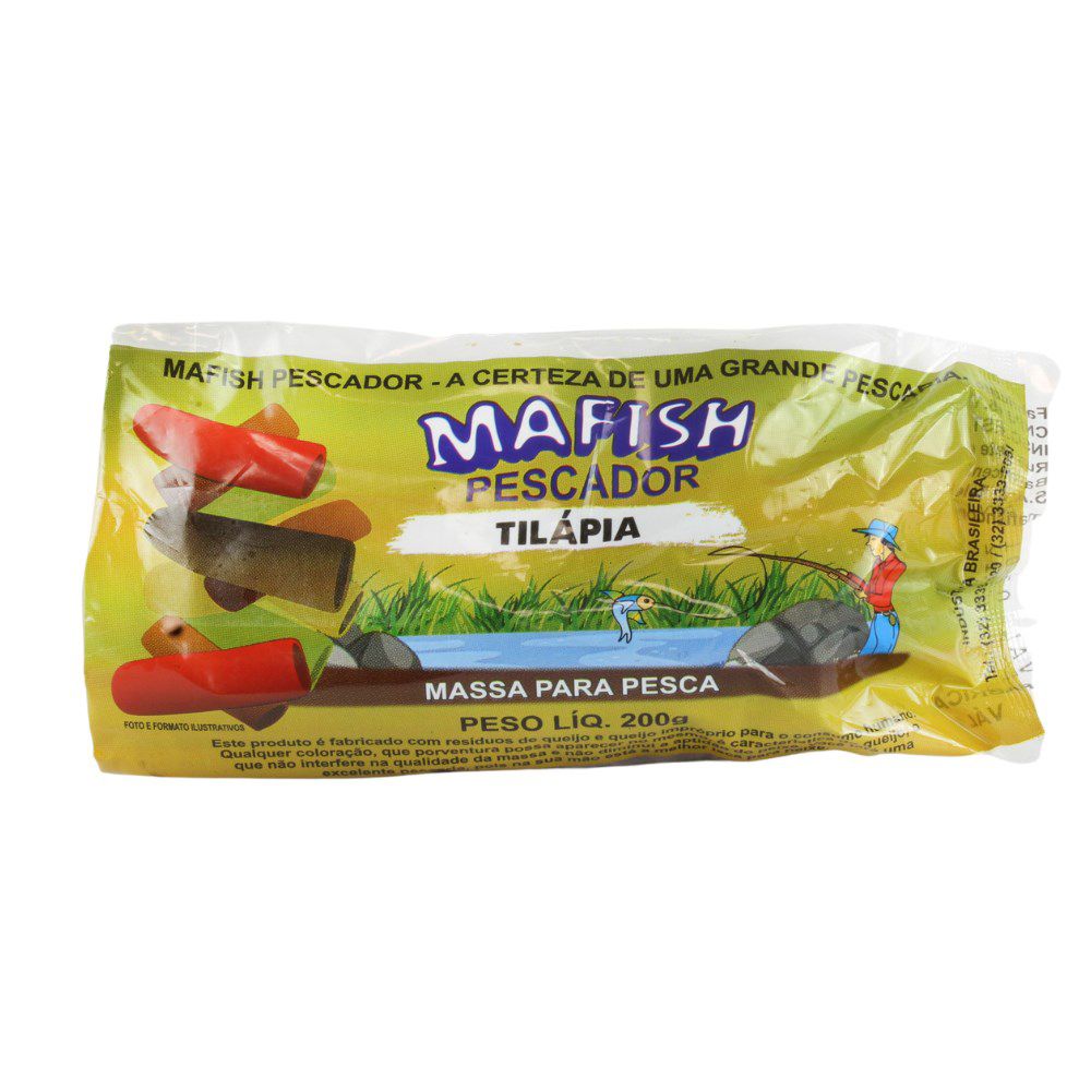 Massa Pronta Para Pesca 200g - Mafish - Dispropil: Tiro Esportivo ...