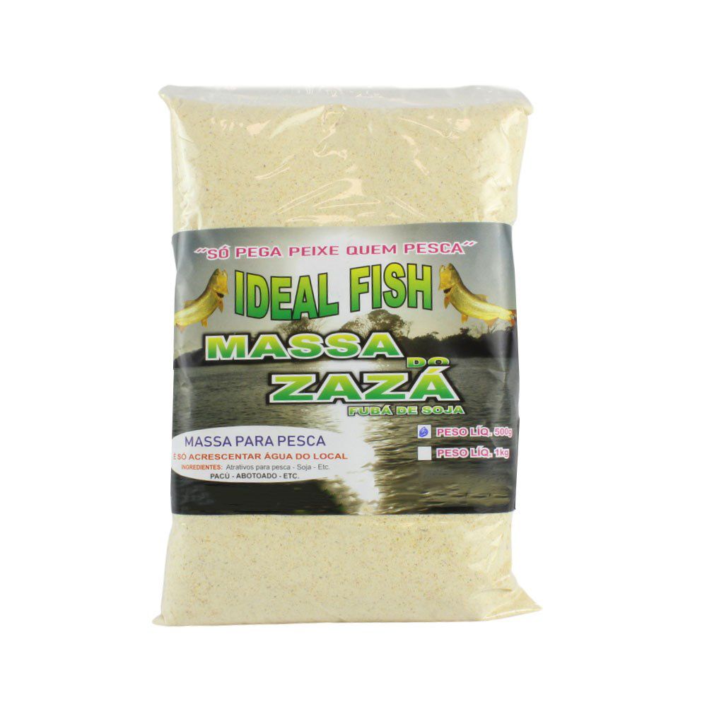 Massa Para Pesca Do Zazá 500g - Ideal Fish - Dispropil: Tiro Esportivo ...
