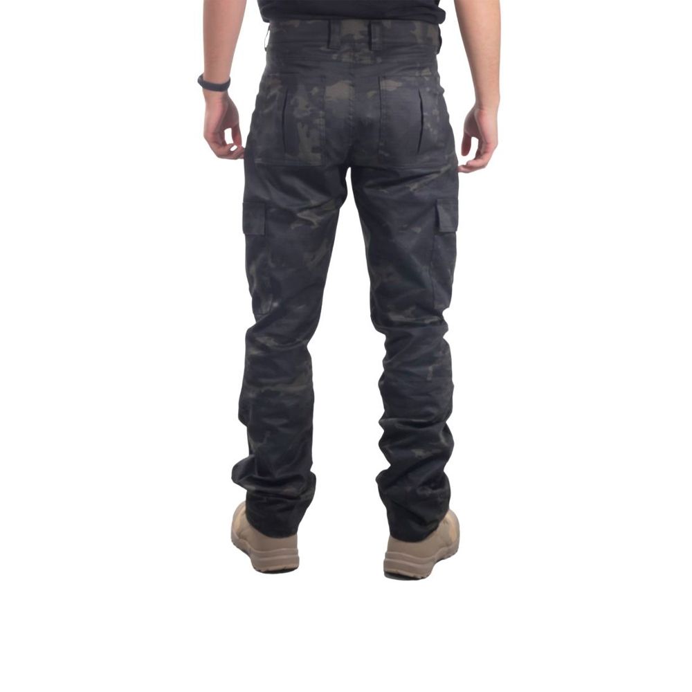 Calça Tática Rush RipStop Multicam Black - Funcional Uniformes ...